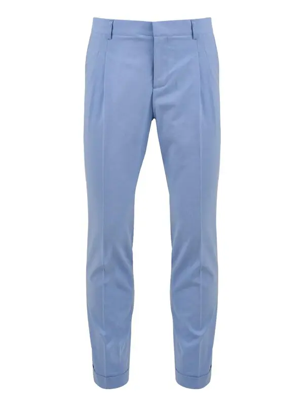 DANIELE ALESSANDRINI Trousers - Clear Blue