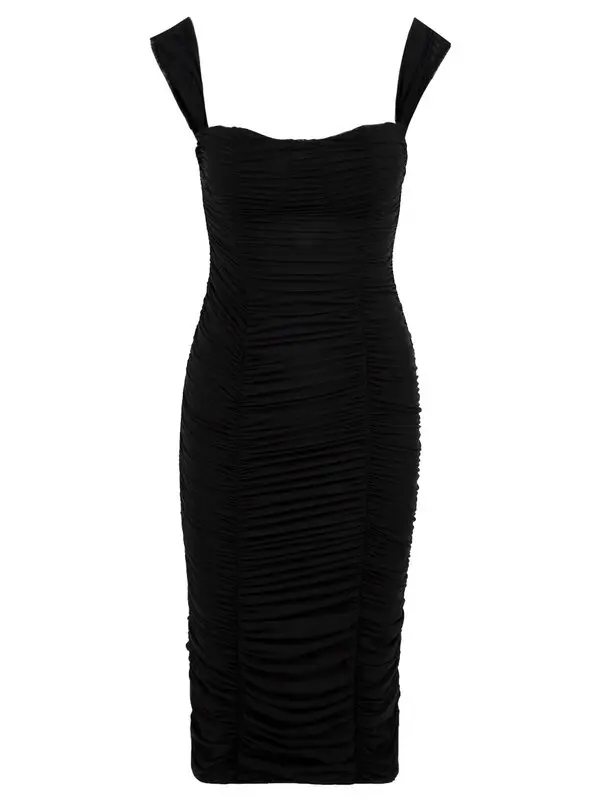 MAR DE MARGARITAS Dress - Black