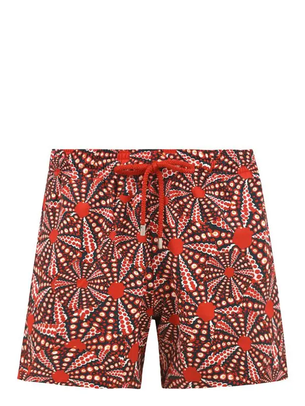 Vilebrequin Printed Swim Shorts - Coquelicot