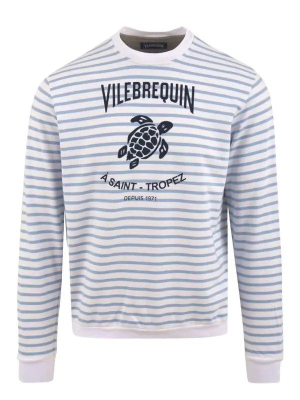 Vilebrequin Striped Sweater - White
