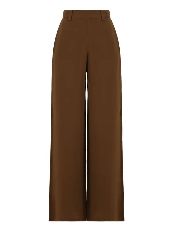 ATTIC AND BARN Wide Leg Trousers - Olio