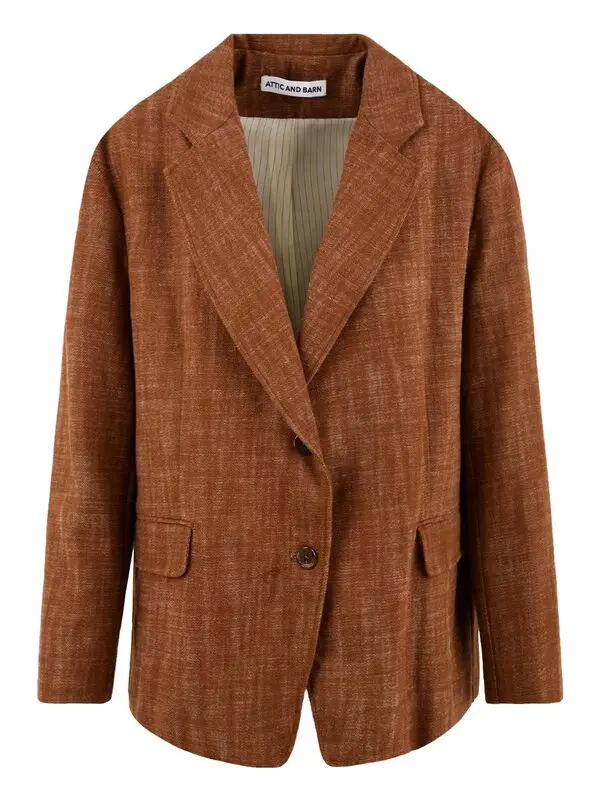 ATTIC AND BARN Tailored Jacket - Sigaro