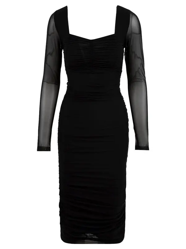 MAR DE MARGARITAS Dress - Black