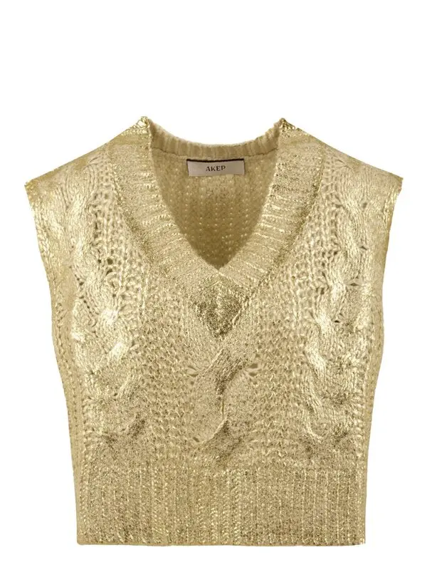 AKEP Sleeveless Top - Golden