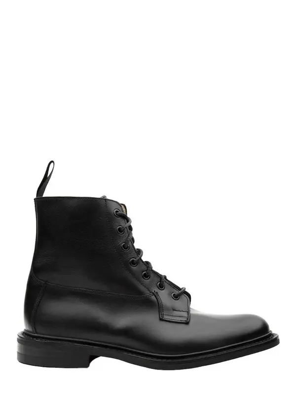TRICKER'S Lace-up Boots - Black Calf