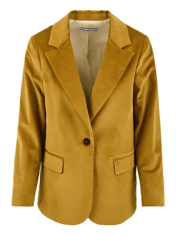 ATTIC AND BARN Blazer - Ochre