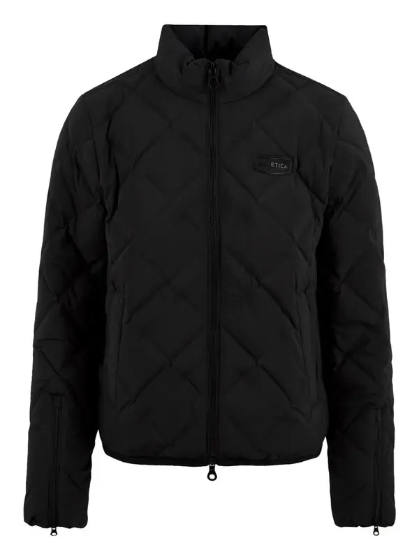 Duvetica Quilted Coat - Black
