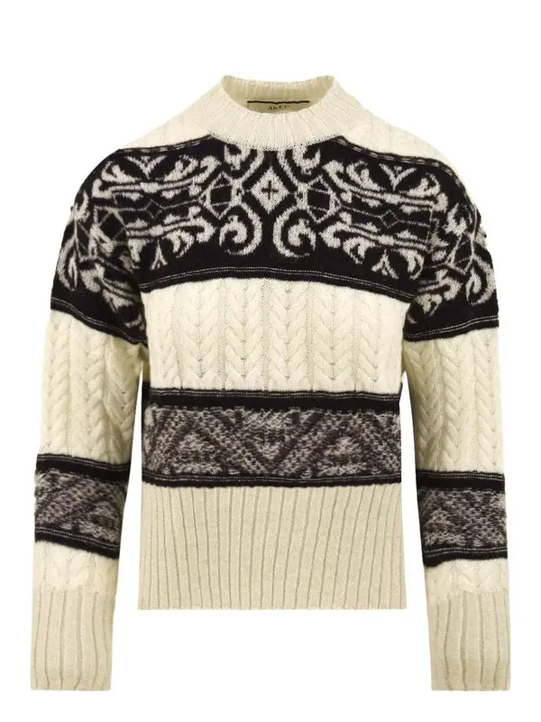 AKEP Pullover Sweater - Cream