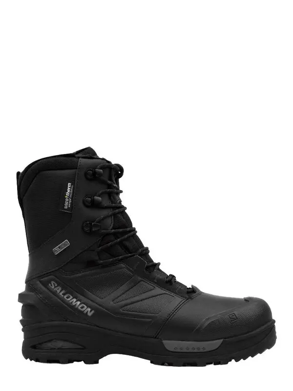SALOMON Lace-up Boots - Black/black/magnet