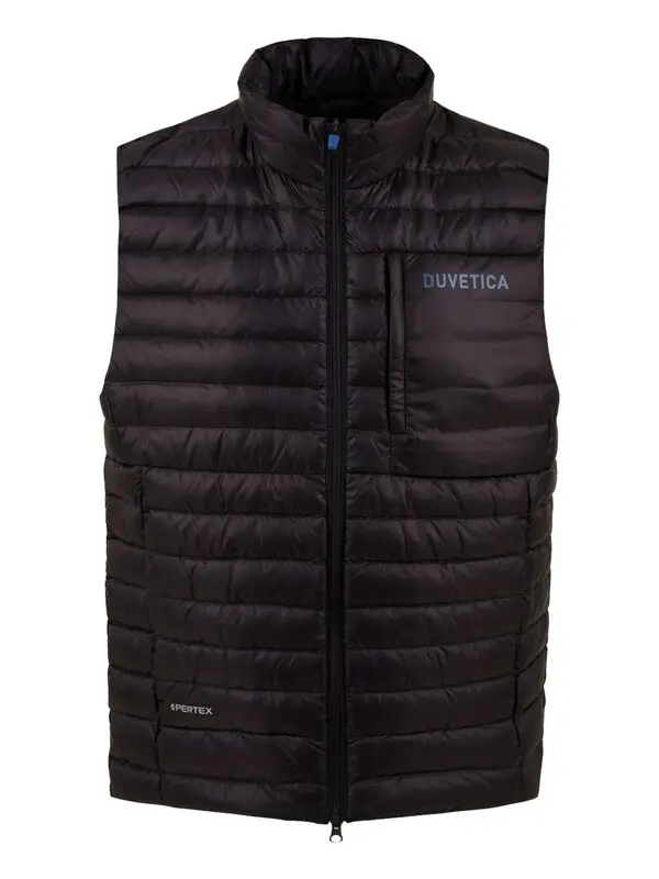 Duvetica Quilted Padded Vest - Black