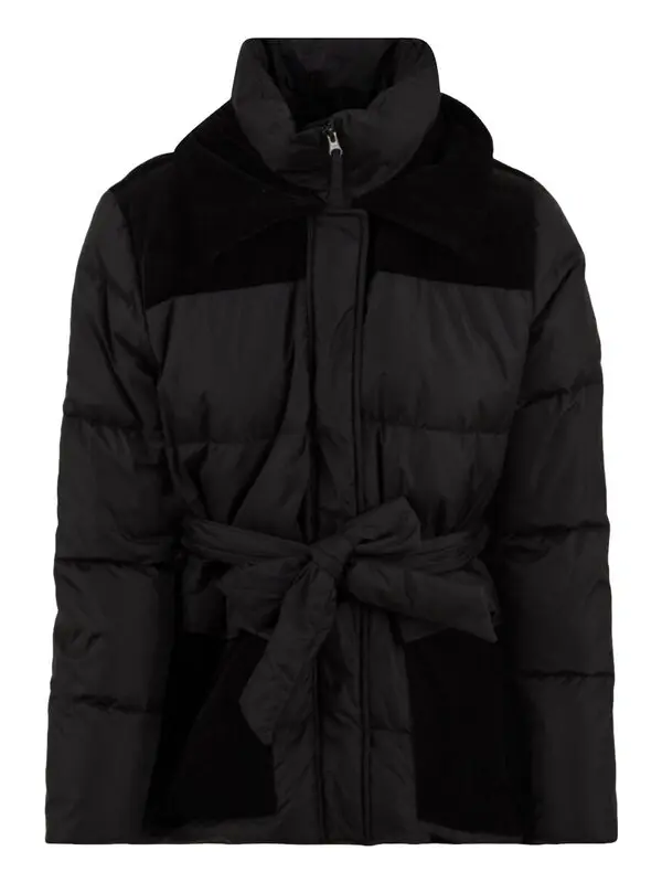 Aspesi Quilted Down Coat - 85241 Nero