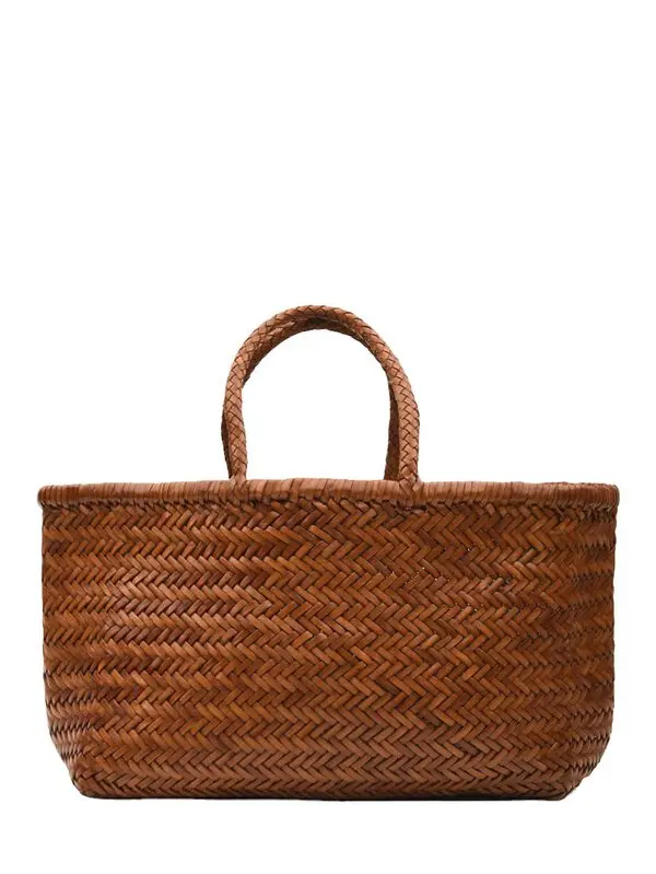 Dragon Diffusion Woven Tote - Brown