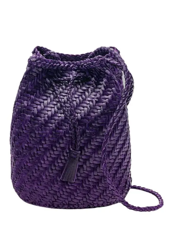 Dragon Diffusion Woven Tote Bag - Deep Purple
