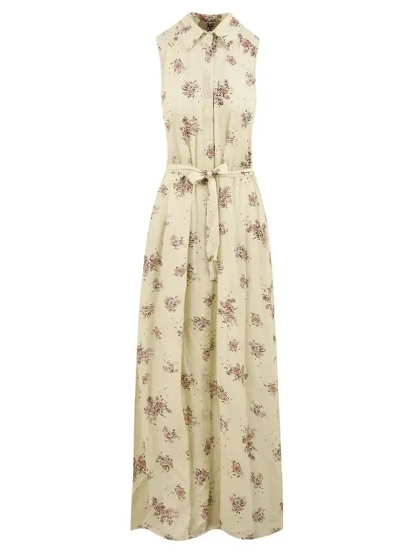 ANIYE BY Sleeveless Floral Dress - Poppy Silk