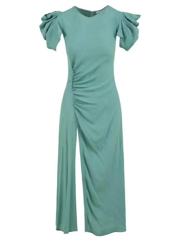 MAR DE MARGARITAS Dress - Blue Vert