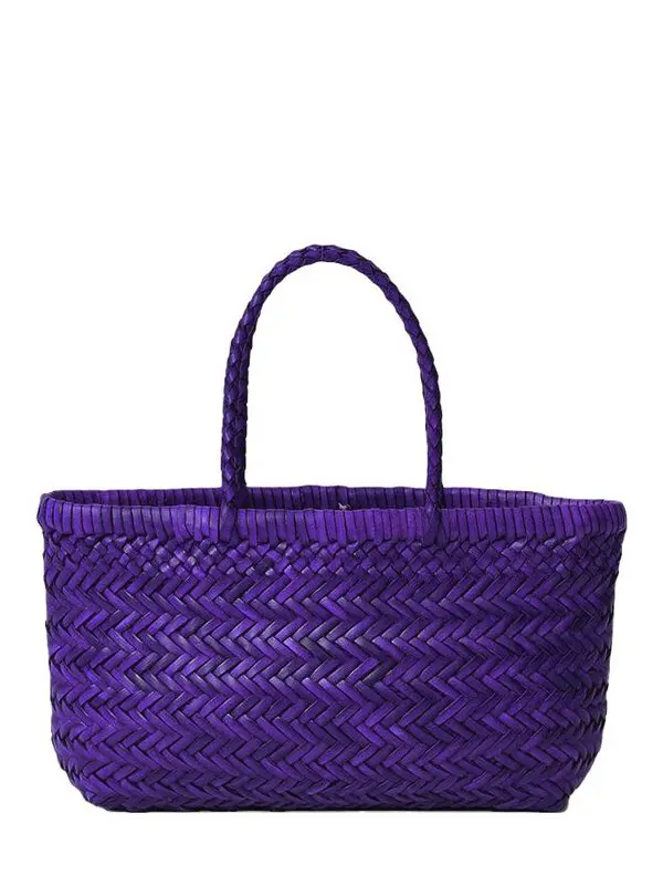 Dragon Diffusion Woven Tote - Deep Purple