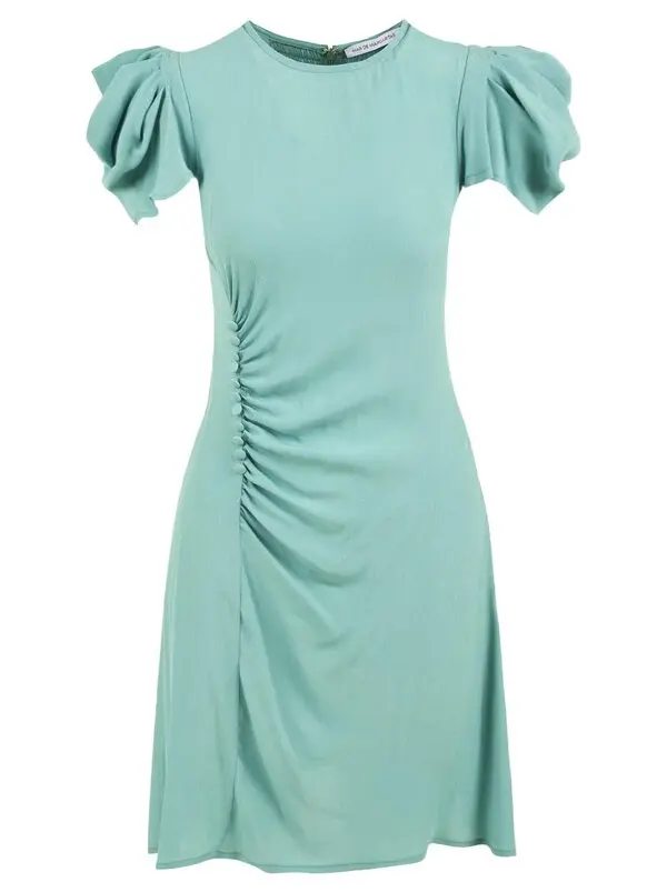 MAR DE MARGARITAS Mini Dress - Blue Vert