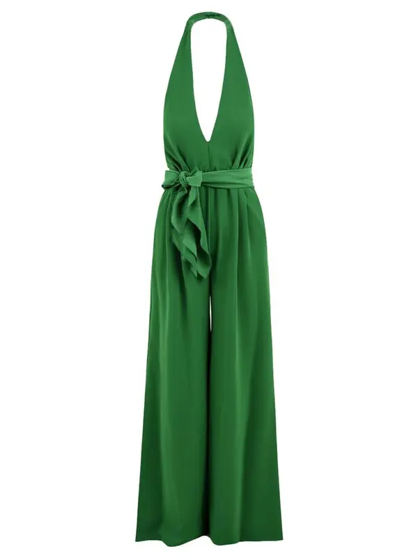 ANIYE BY Halterneck Jumpsuit - Green