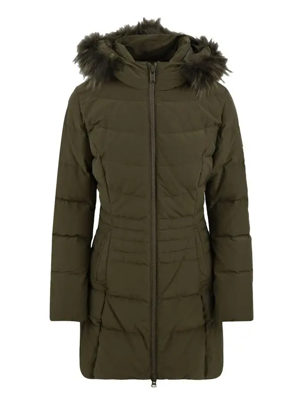 BOMBOOGIE Quilted Down Coat - 330 Artichoke