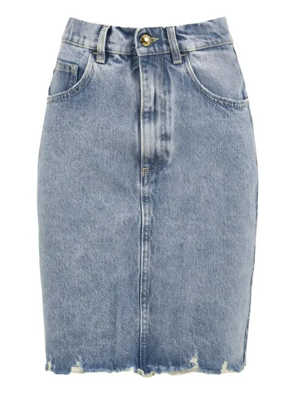 CYCLE Denim Skirt - Blue