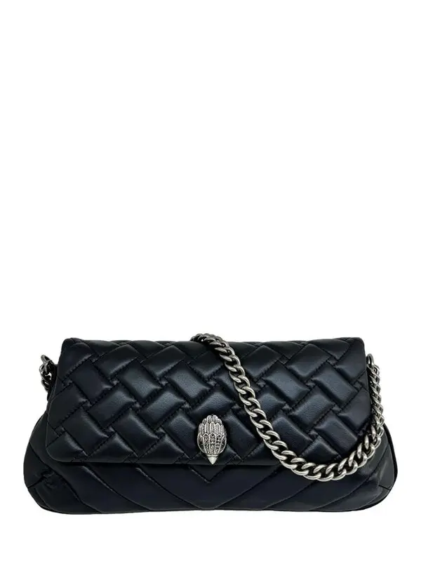 Kurt Geiger Shoulder Bag With Chain Strap - Black