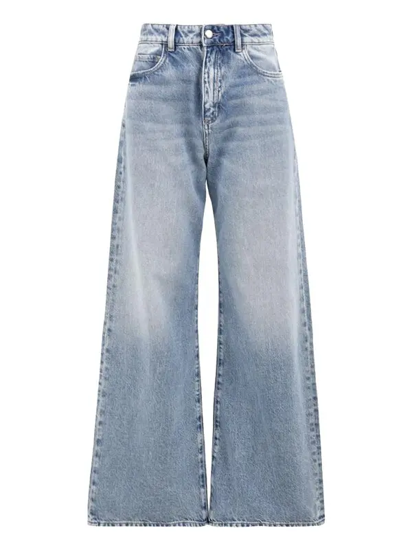 ICON DENIM LOS ANGELES Wide Leg Jeans - Denim