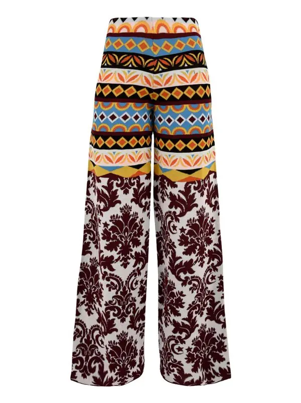 AKEP Printed Trousers - Multicolour