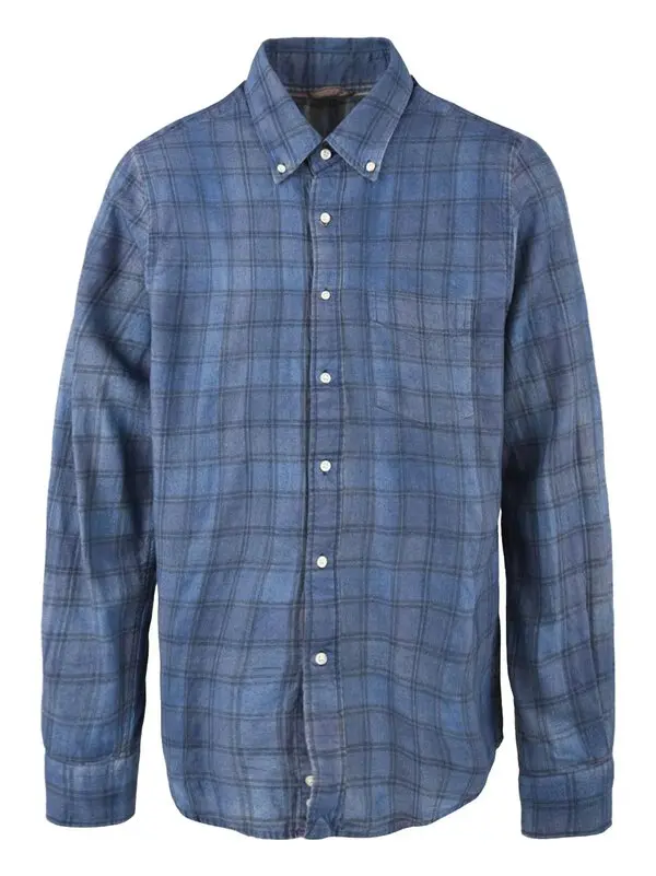 Aspesi Shirts - Avion Blue