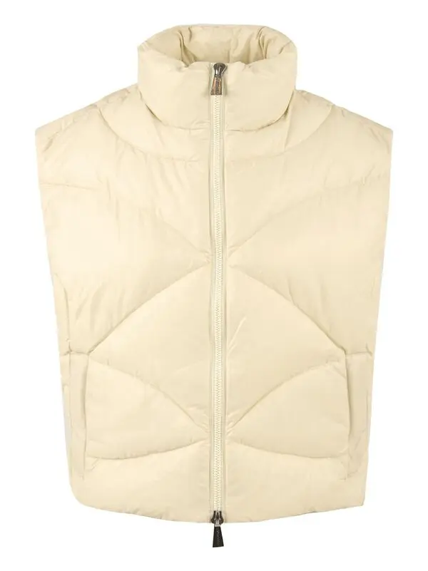 HINNOMINATE Padded Vest - Bianco Burro