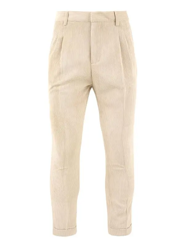 DANIELE ALESSANDRINI Trousers - Beige
