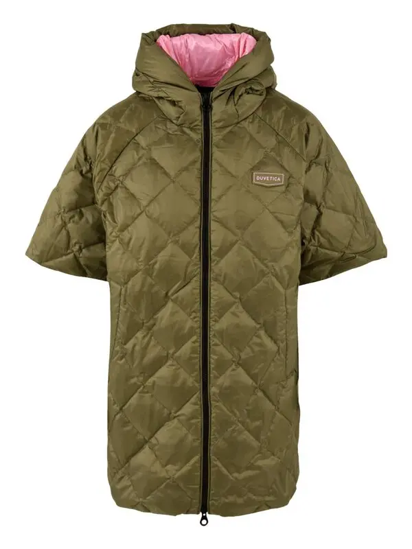 Duvetica Quilted Padded Coat - Kaki