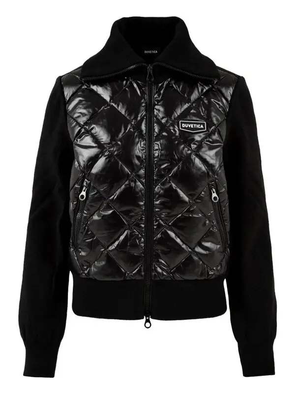 Duvetica Quilted Jacket - Black