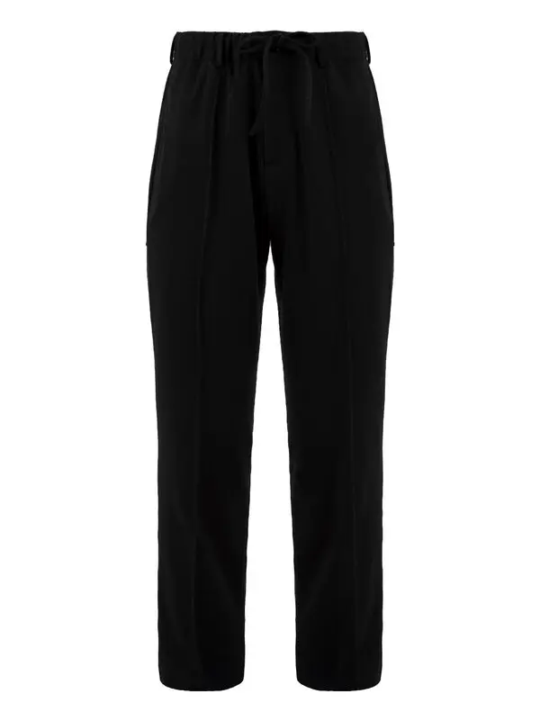 DANIELE ALESSANDRINI Trousers - Black