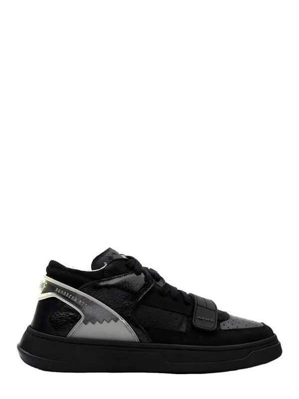 RUN OF High-top Sneakers - Black