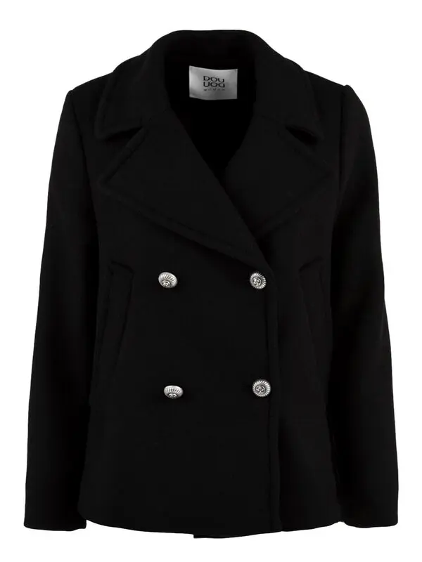 DOUUOD Coat - Black