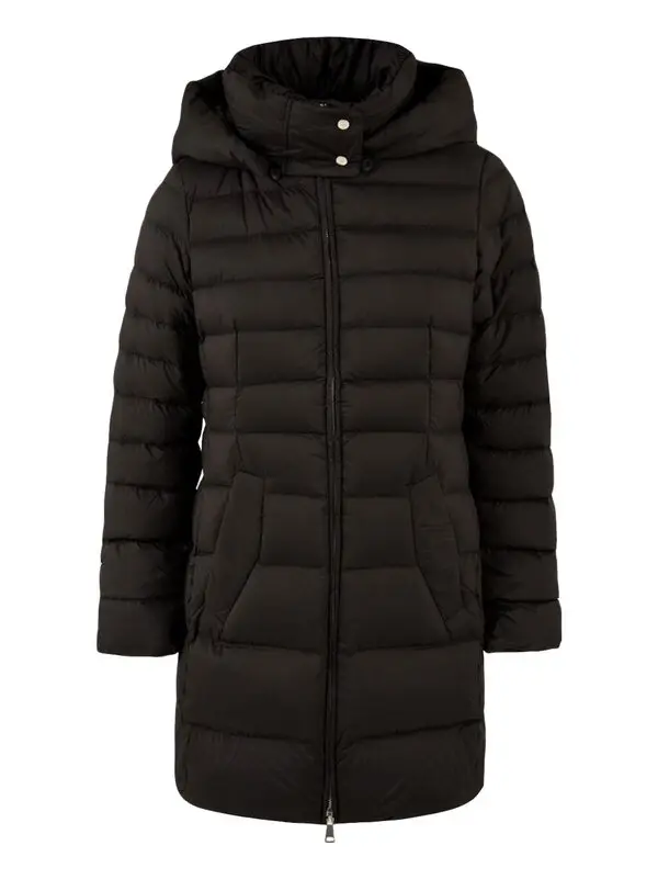 Add Down Coat - Black