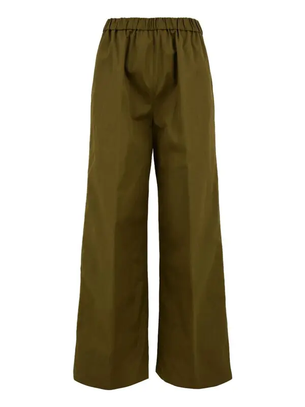 Aspesi Wide Leg Trousers - Military