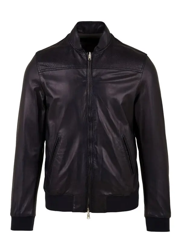 THE JACK LEATHERS Zip Up Jacket - Blue