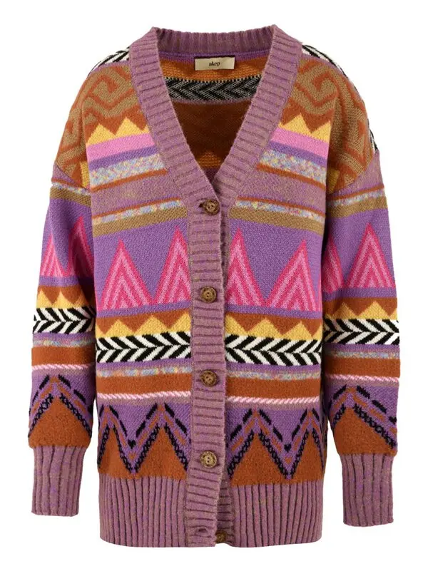 AKEP Pullover Sweater - Multicolour