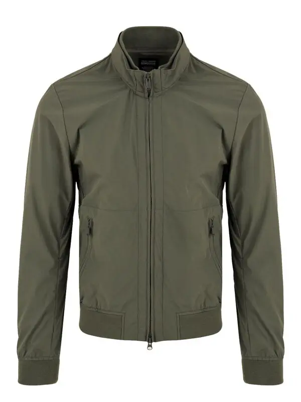 BOMBOOGIE Zip Up Jacket - 395 Deep Green