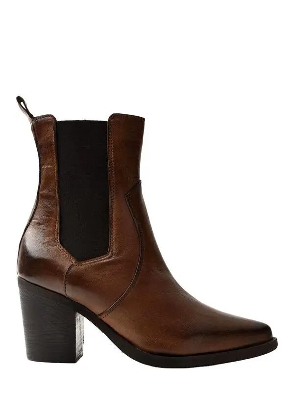 Zoe Chelsea Boot - Brandy