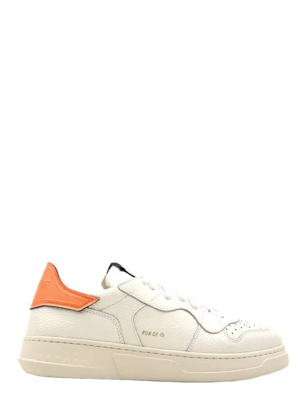 RUN OF Low Top Sneakers - White