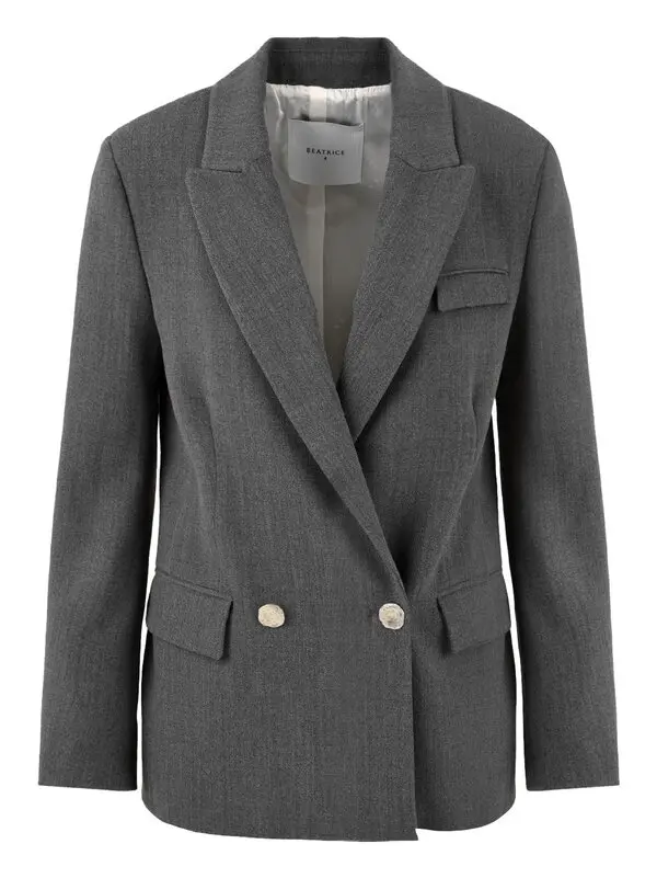 Beatrice B Jacket - Folkestone Gray