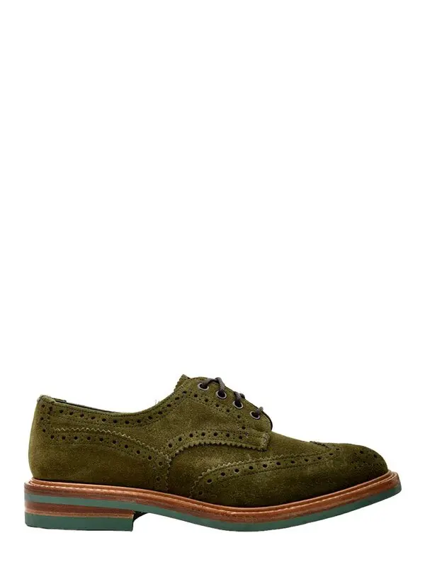 TRICKER'S Flat Shoes - Turf Green