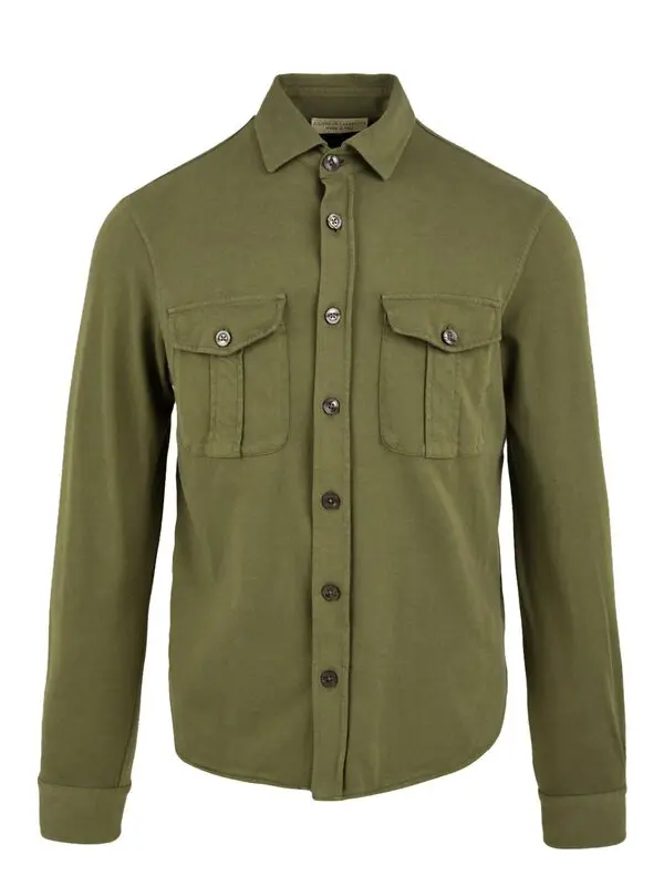 FILIPPO DE LAURENTIIS Shirts - Military