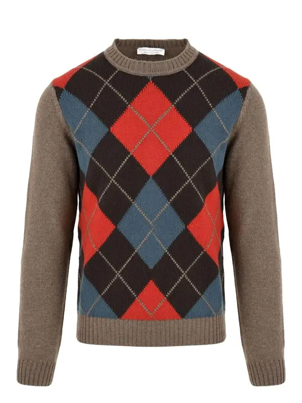 FILIPPO DE LAURENTIIS Sweater - 111 Rombi Rosso