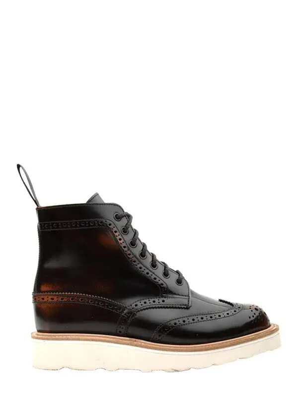 TRICKER'S Lace-up Boots - Brown/tan