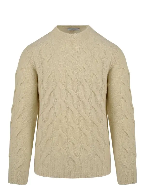 FILIPPO DE LAURENTIIS Sweater - 001 Panna
