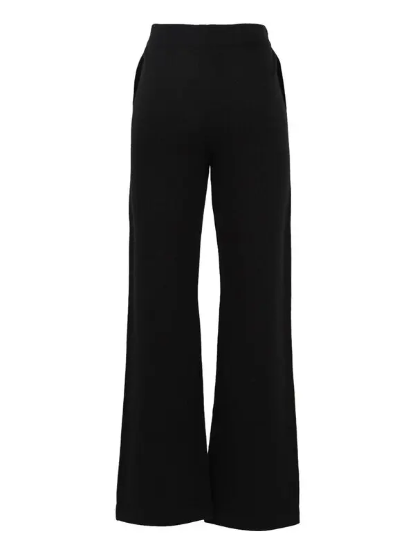 NOT SHY Wide Leg Trousers - Encre Noir