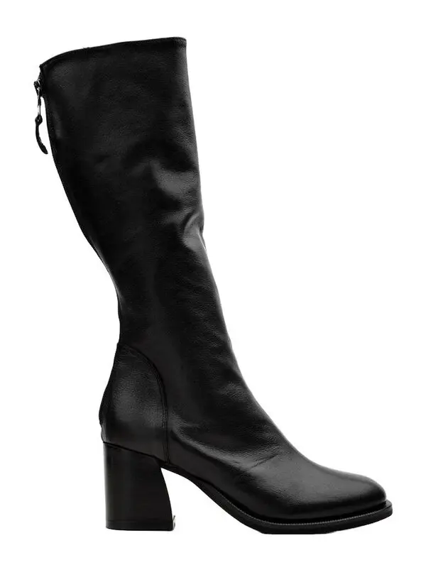 Zoe Mid-calf Boots - Bufalo Nero